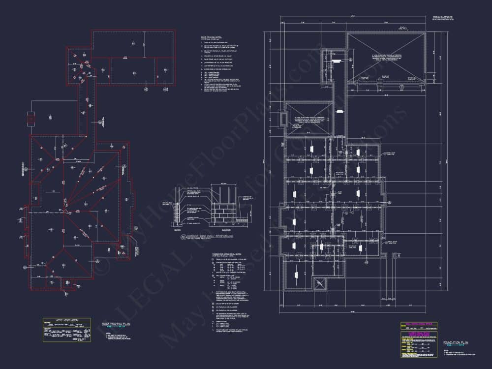 Custom House Plan | 2-Story Floor Plans with CAD Designs