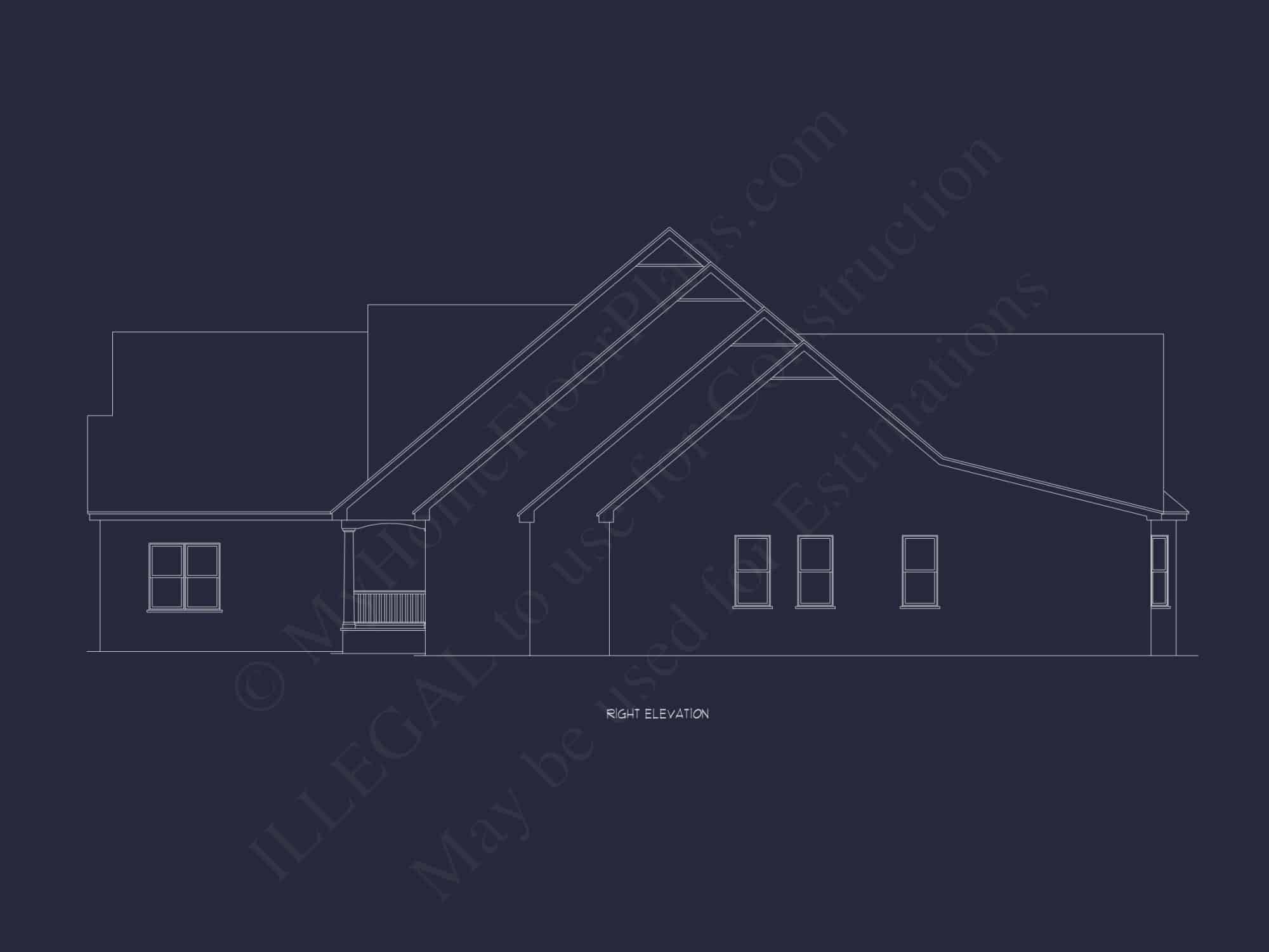 Luxury House Plan with Spacious Floor Plan, CAD Designs & Blueprint
