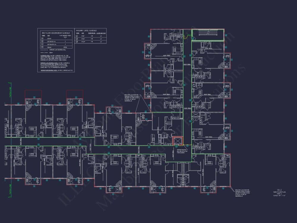 Contemporary Home Plan - 30-Bed, 30-Bath, 148,000 SF