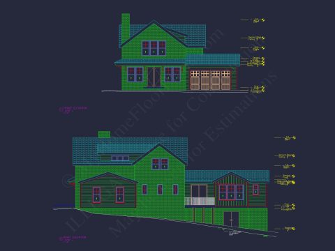 Cape Cod House Plan - 3-Bed, 2.5-Bath, 2,200 SF