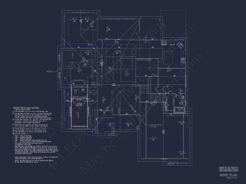 Efficient House Plan with CAD-Ready Blueprint Designs