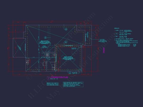 Traditional Colonial Revival Suburban House Plan – 4 Beds, 2,575 Sq Ft ...