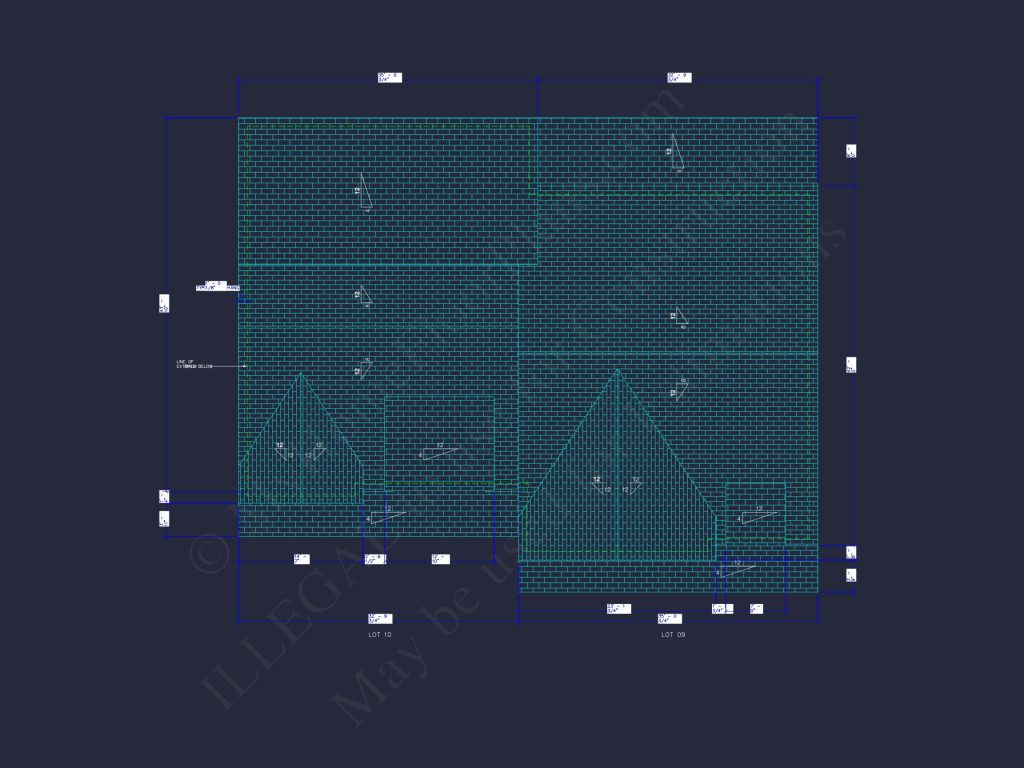 Modern Duplex House Plan with Spacious Floor Designs & CAD Blueprints