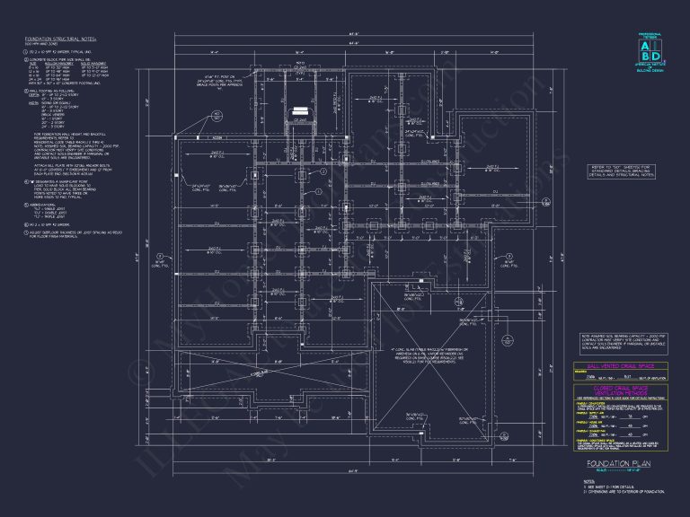 Custom House Design Blueprint with Floor Plans & CAD Features