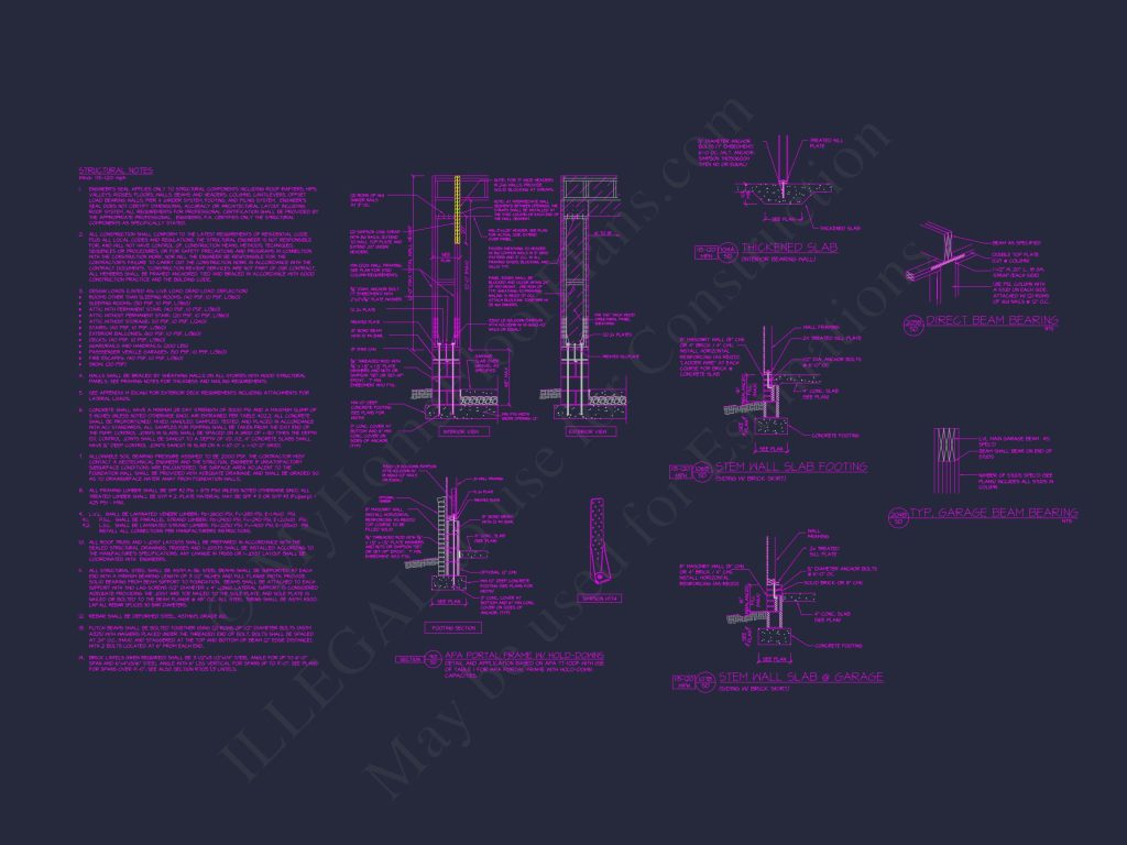 Traditional Colonial Home Plan - 3-Bed, 2.5-Bath, 2,075 SF