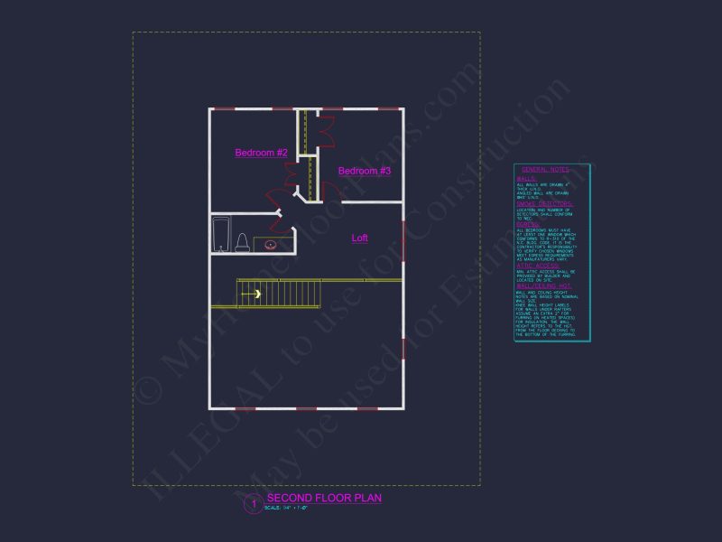 Modern Farmhouse Home Plan - 3-Bed, 2.5-Bath, 1,850 SF