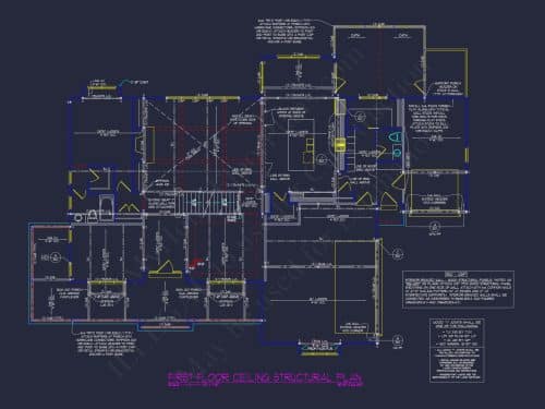 Stunning 5-Bedroom House Plan with Full CAD Architectural Design