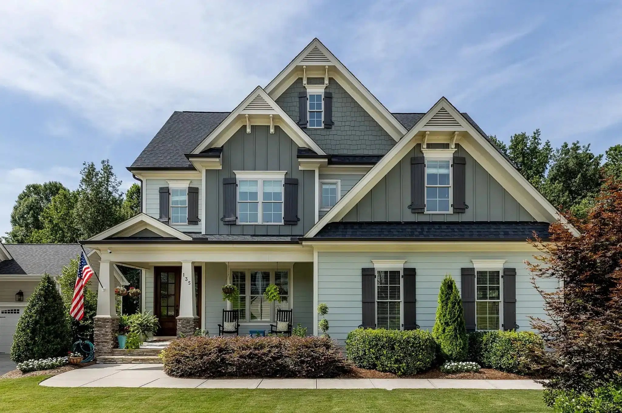 Craftsman Farmhouse Home Plan - 4-Bed, 3-Bath, 2,683 SF